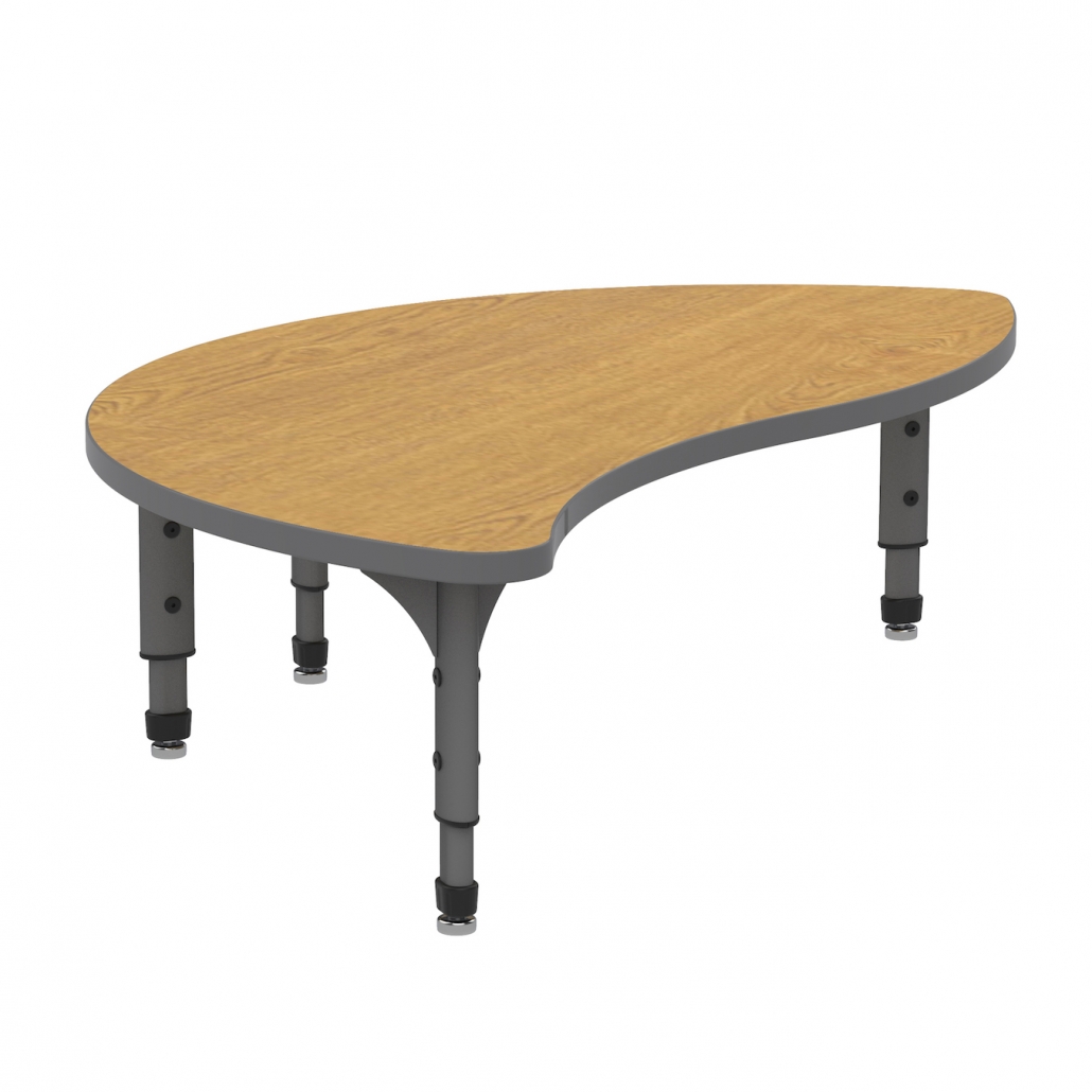 Wave Half Round Floor Table - Marco