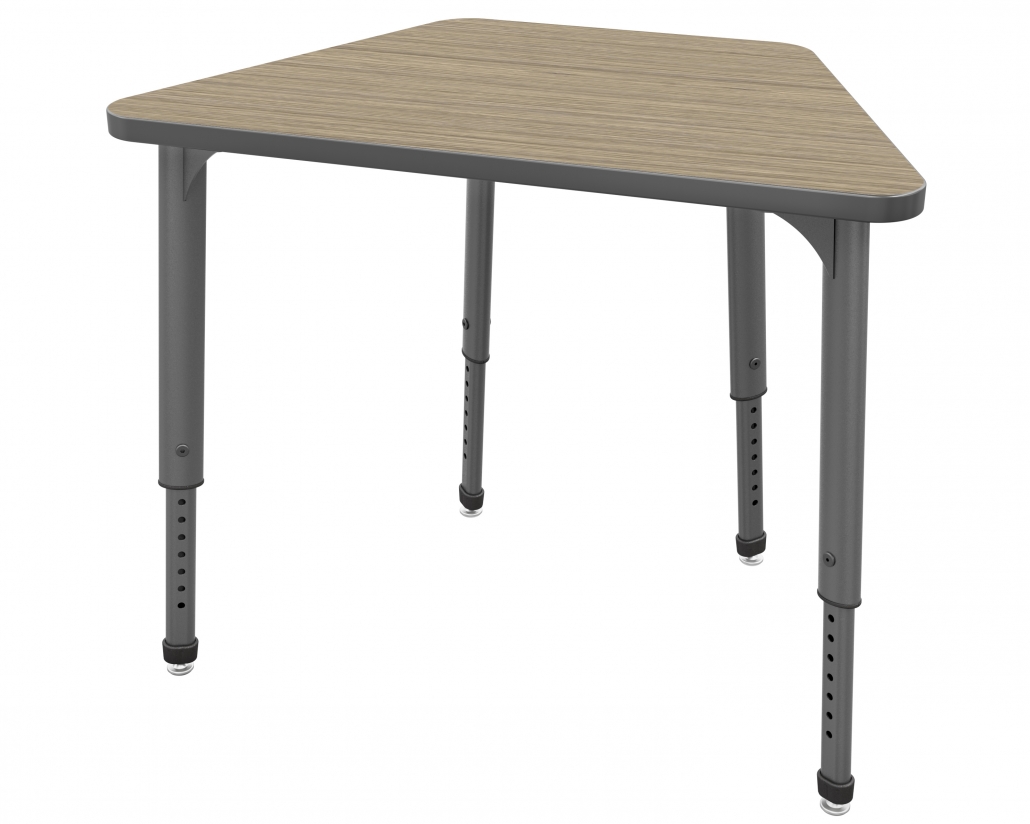 Apex™ Trapezoid Student Desk - Marco