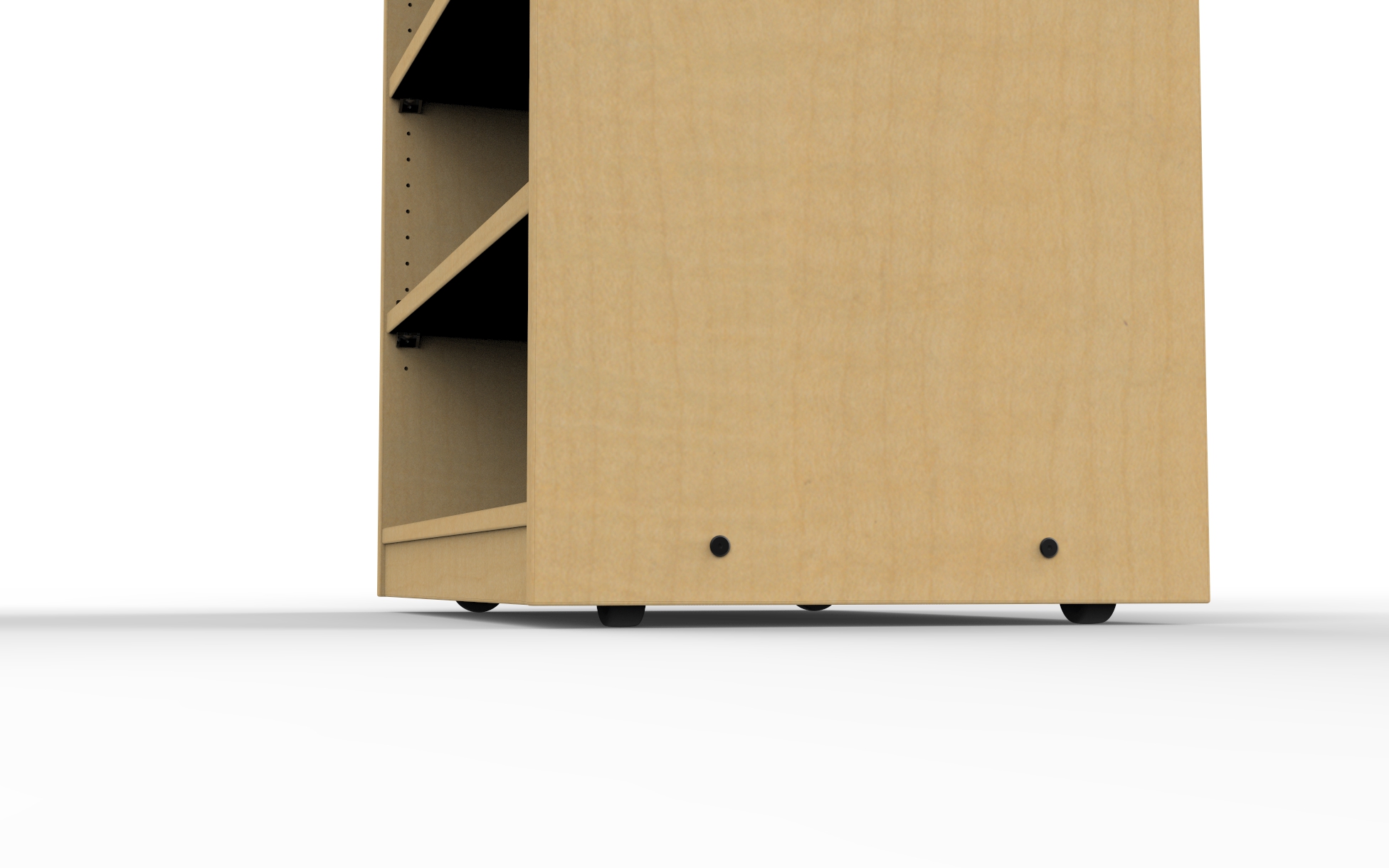 48" Double-Sided Mobile Bookcase - Marco