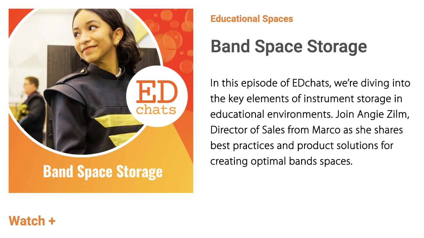 Band Space Storage - Marco